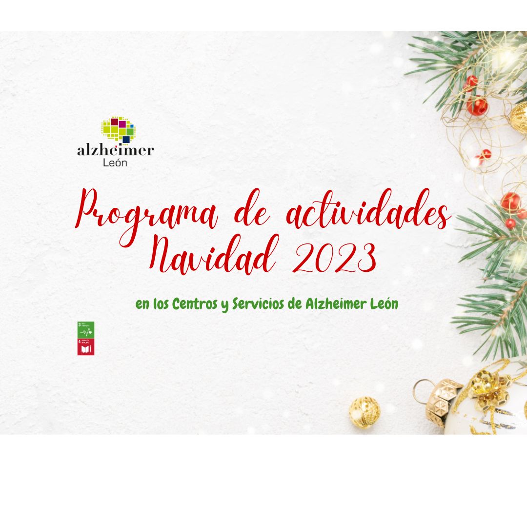 Programa de Actividades Navidad 2023 en Alzheimer Léon
